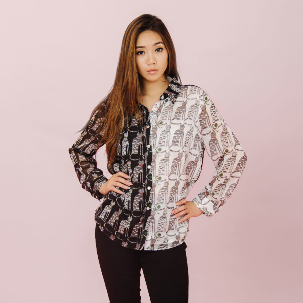 Women's Cat-Themed Tops | Sweaters, Blouses, Tunics | Cat Fashionista