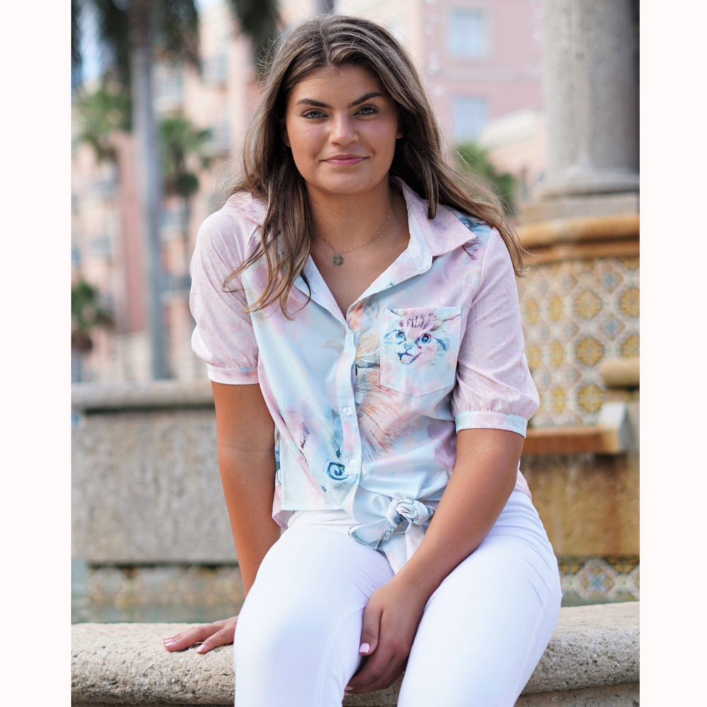 Women's Cat-Themed Tops | Sweaters, Blouses, Tunics | Cat Fashionista